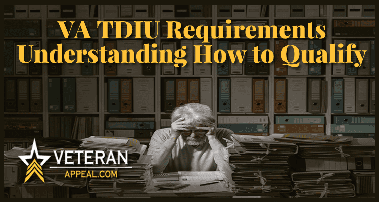 Va Tdiu Requirements Understanding How To Qualify Cameron Firm Pc